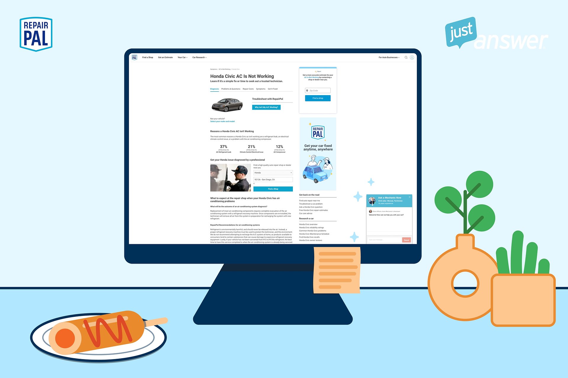 RepairPal And JustAnswer Partner To Help Consumers Solve Car Problems RepairPal And JustAnswer Partner To Help Consumers Solve Car Problems